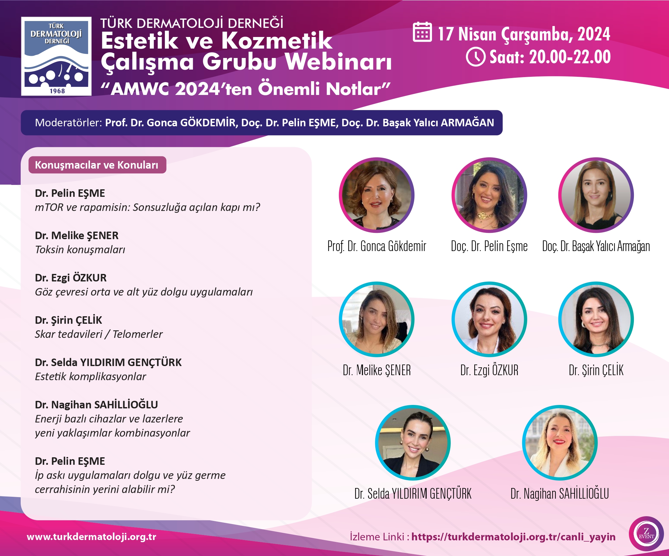 AMWC 2024'ten Önemli Notlar, 17 Nisan 2024